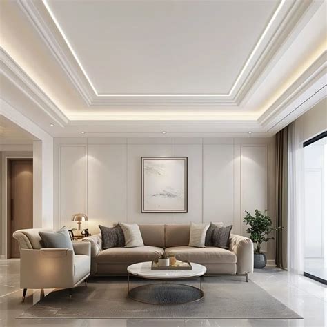 أسقف جبس بورد بسيطة للصالات25 لمسة جميلة وراقية دون تعقيد جبسات