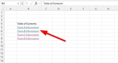 How To Add A Table Of Contents To Excel And Why You Should