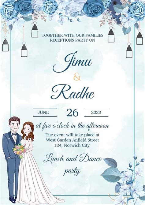 Wedding Card Design 60 Photos