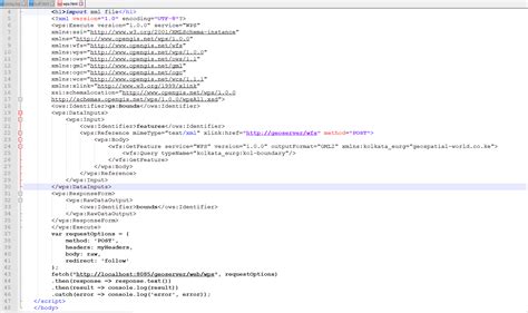 Javascript How To Send Wps Request Using Html Stack Overflow