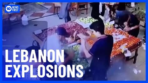 Lebanon Rocked After Deadly Pager Explosions 10 News First Youtube
