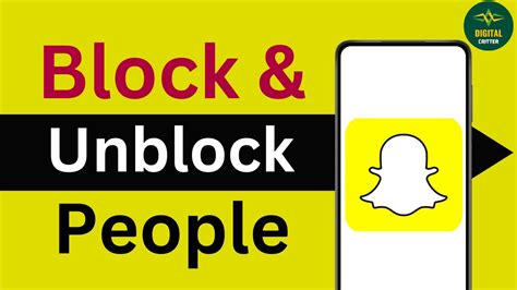 How To Block And Unblock People On Snapchat YouTube