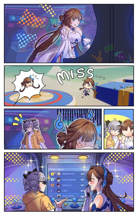 Bronya Shows Sushang How Its Done R Bronya