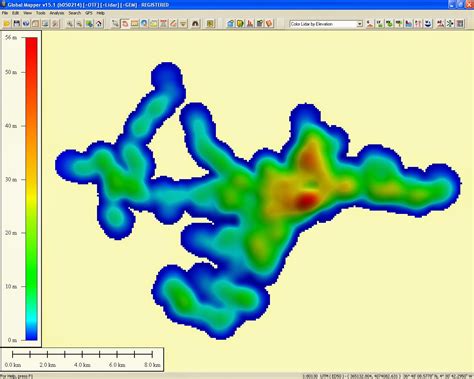 Cartografía Digital Mapas De Calor Heatmap En Global Mapper Y Qgis