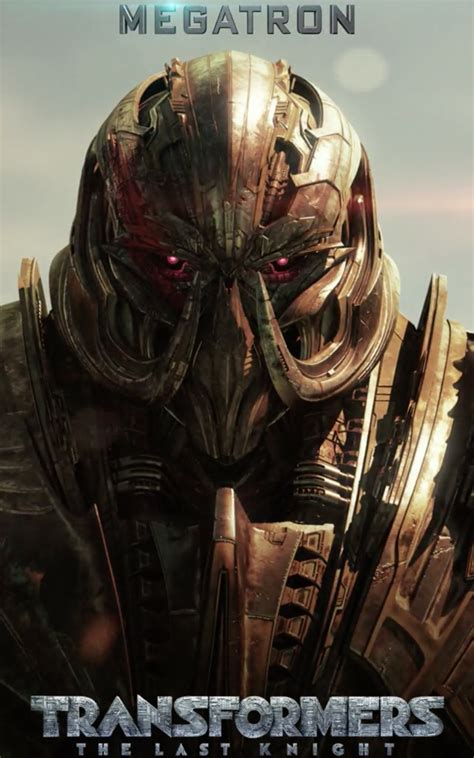 Transformers The Last Knight Megatron Motion Poster Megatron