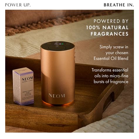 Wellbeing Pod Mini Waterless Essential Oil Diffuser In Rose Gold