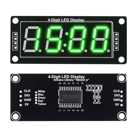 Shutao Pcs LED Display Digital Tube Clock Module India Ubuy