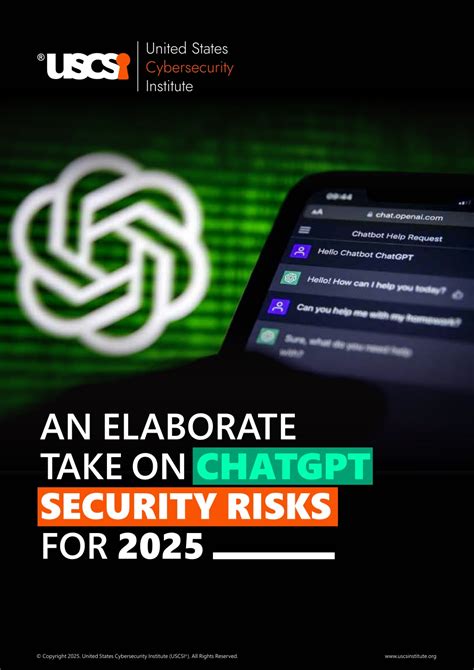PPT - An Elaborate Take on ChatGPT Security Risks for 2025 | USCSI ...