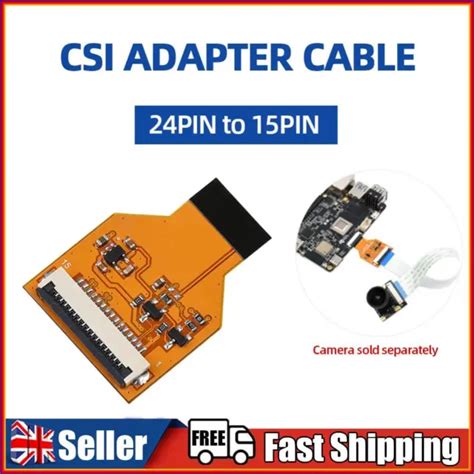 Csi Adapter Cable 24pin To 15pin Camera Connection Cable For Raspberry