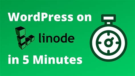 wordpress on linode in 5 minutes actually less youtube
