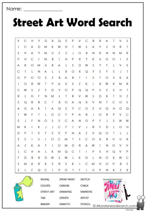 Street Art Word Search Artofit