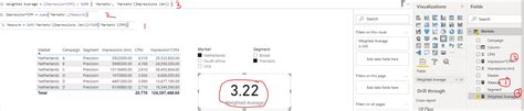 Solved Weighted Average Based On Slicer Selection Microsoft Fabric Community