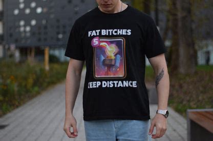 Fat Bitches Keep Distance T Shirt Dippy Tees