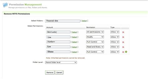ntfs permissions management tool