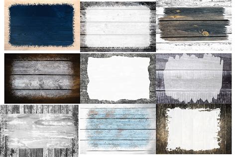Wood Backgrounds Wooden Texture Bundle Graphic By Vetalstock