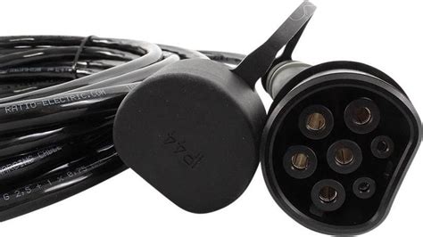 Ratio Premium Line Laadkabel Auto Type Type Kw Fase A Meter Bol Com