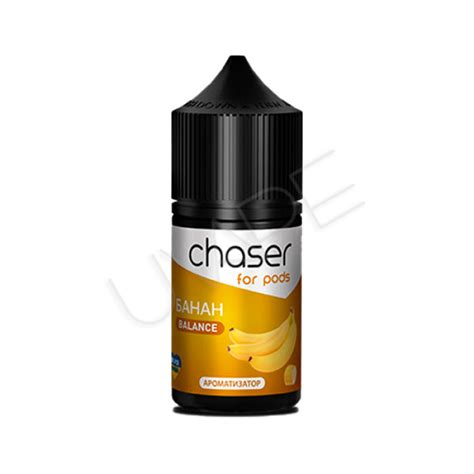 Ароматизатор Chaser For Pods Balance Banana 30 мл 5 0 зі смаком банана Сольова жижа Ціна