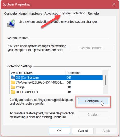 How To Enable System Protection For Drives On Windows