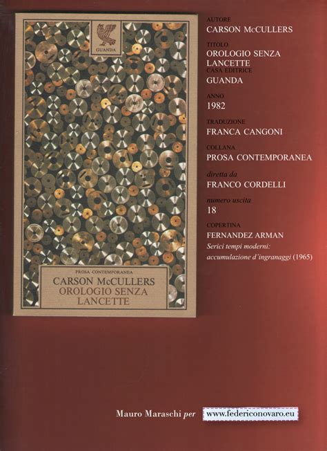 18 Carson Mccullers Orologio Senza Lancette Federico Novaro