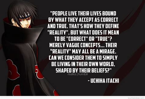 Uchiha Itachi Quote