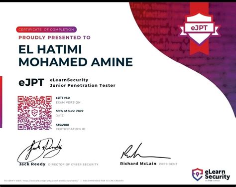 El Hatimi Mohamed Amine On Linkedin Ejpt