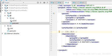 intellij idea 构建maven多模块工程项目 胖虎的工具箱 编程导航