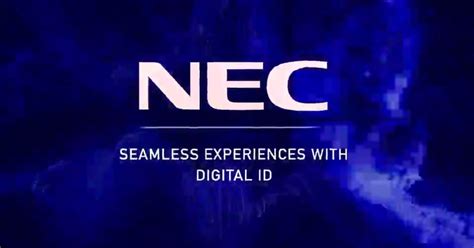The Future Has Arrived In The Form Of NEC S Digital ID NEC