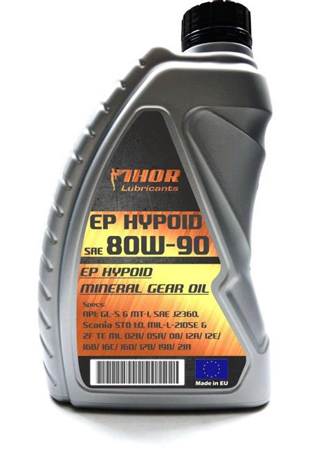 EP Hypoid GL-5 SAE 80W-90 - IHOR Lubricants