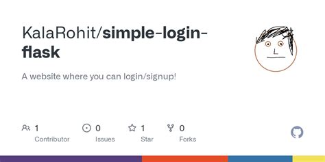 Github Kalarohit Simple Login Flask A Website Where You Can Login Signup