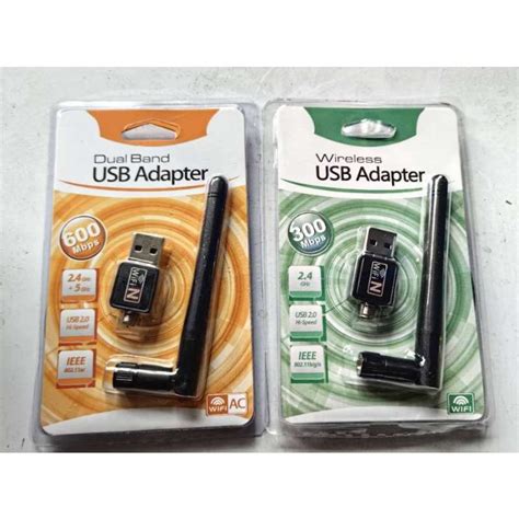 600Mbps 300Mbps Wifi Reaceiver Wifi Dongle USB Wireless Wifi 5Ghz 2 4Ghz For Desktop Wireless