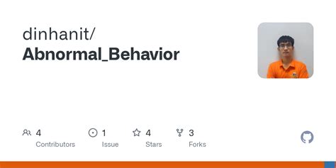 Github Dinhanitabnormalbehavior