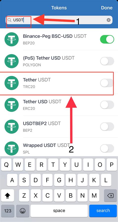 send tether usdt trc20 on trustwallet in the tron trx trc20 english trust wallet