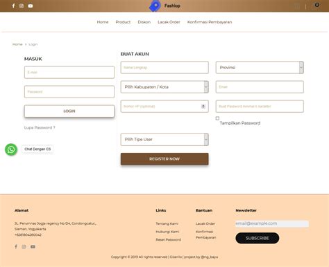 Aplikasi Toko Online Dengan Framework Codeigniter Bootstrap