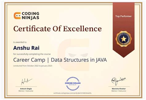 Coding Datastructuresandalgorithms Programming Java Codingninjas Anshu Rai