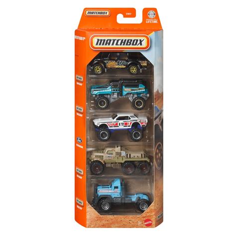 Matchbox Car Collection 5 Pack 2026 Mix 2 Vehicle Case Of 12