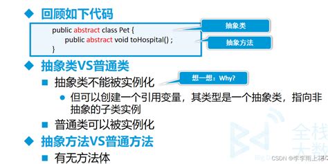 抽象类与接口详解 Csdn博客