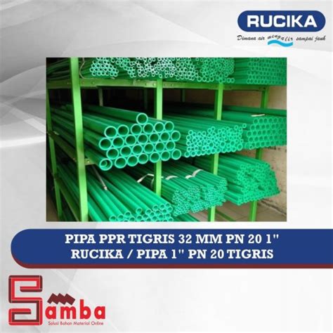 Jual Pipa Ppr Tigris 32 Mm Pn 20 1 Inch Rucika Pipa 1 In Pn 20 Tigris Kota Tangerang Selatan