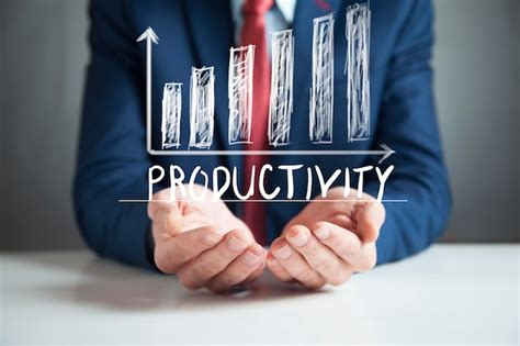Premium Photo Increase Productivity Concept Business Concept