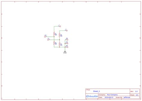 voltage divider 1 easyeda open source hardware lab