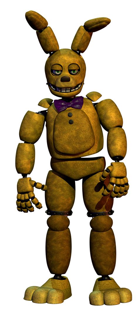 I Made A Springbonnie Render Based Of The Springtrap Extras Pose Model