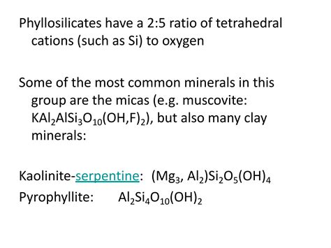 Silicate Structurespdf Chemistry Science