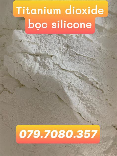 Titanium Dioxide Bọc Silicone Titan Cr50 Nguyên Liệu Ngành Mỹ Phẩm