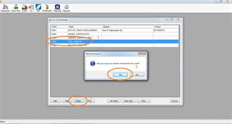 Delete Statement Using Visual Basic Application For Managing