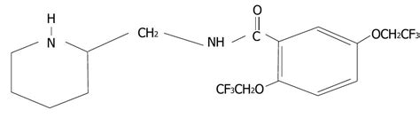 Chemical Structure Of Flecainide Acetate