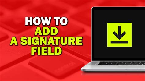 how to add a signature field in docusign easiest way youtube
