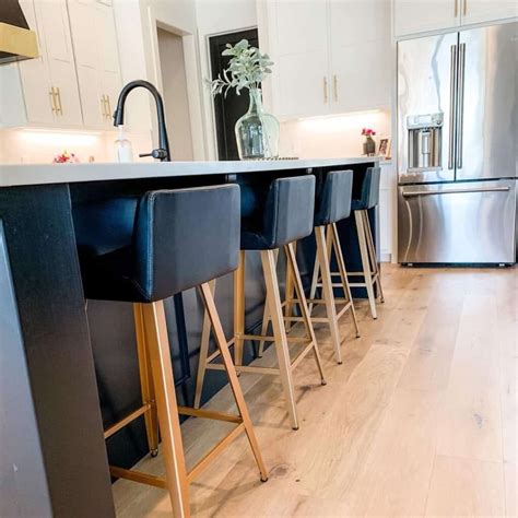 Stylish Barstools Under Counter Perfect Storage And Design Solution