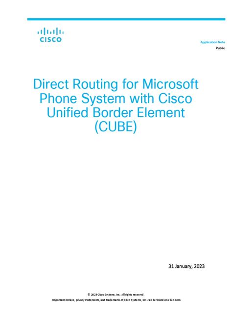 Ms Team Direct Routing With Cube Pdf Session Initiation Protocol Public Key Certificate