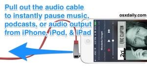 How To Pause Music Podcasts On IPhone IPod Touch Without Looking
