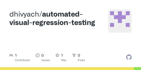 Github Dhivyachautomated Visual Regression Testing