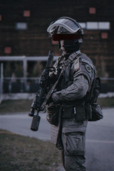 Gign Operator French Army Special Forces Soldier